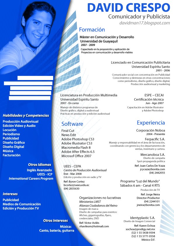 Portafolio Creativo: Mi CV Profesional