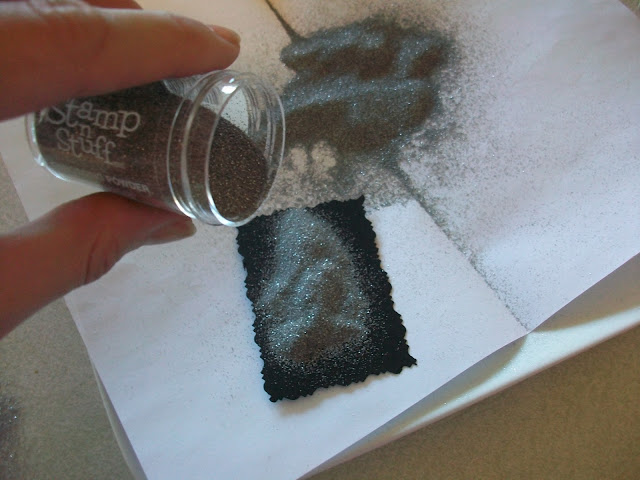 a spot of whimsy: how to: stamp embossing