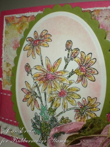 Stamping with a Passion!: Painting with Stickles