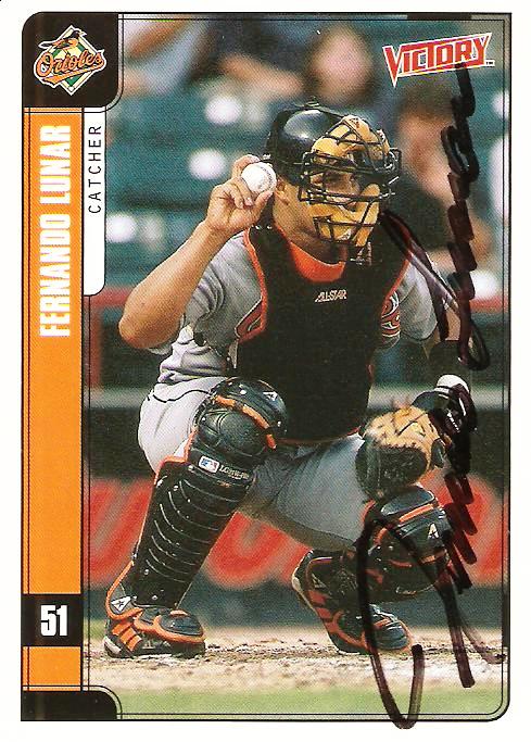 The Great Orioles Autograph Project: Fernando Lunar