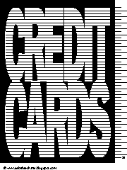 Debt Free Charts: Credit Cards Chart