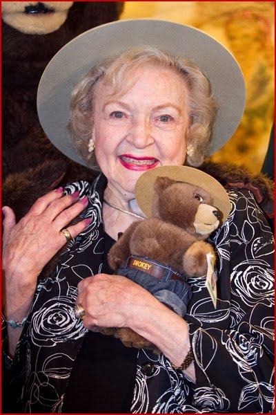Sports and Entertainment News: Betty White Forest Ranger?