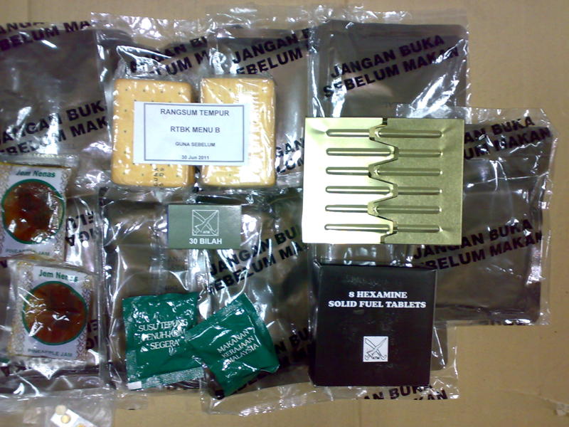 malaysian army MRE