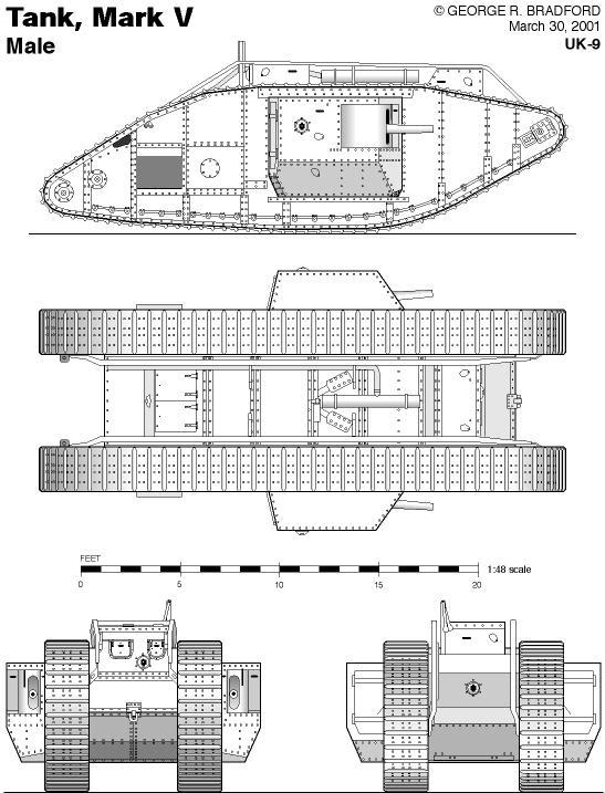 AFV PLANS / AFV Blueprints / Tank Plans / Tank Blueprints