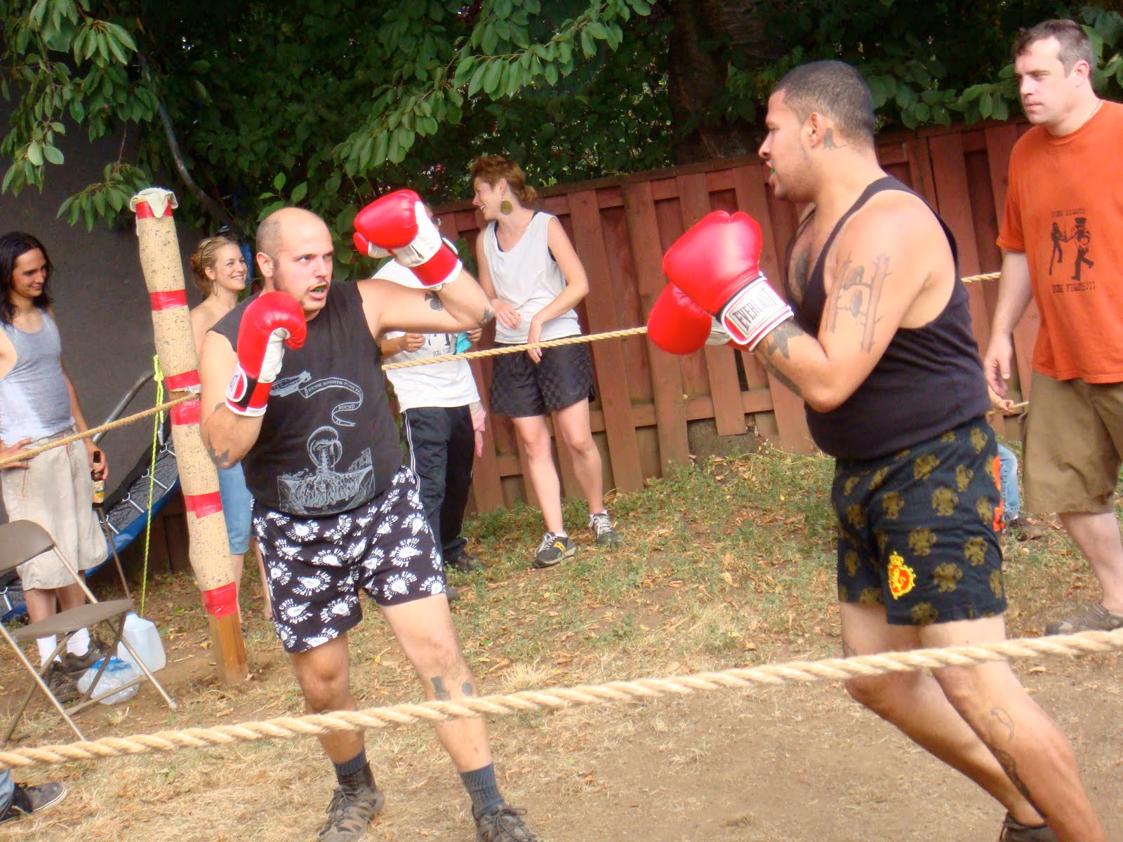 SHUFFLING SOULS: Tubing, punks, and backyard boxing: Portland, OR ...
