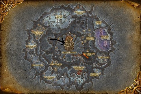 World of Warcraft: Localizacion Instances Nuevo Mapa