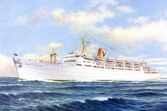 The Anslow Blog: 1964 - Castel Felice on route to Australia.