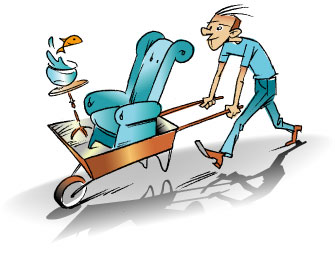 Välkommen till vårt paradis: Flytt