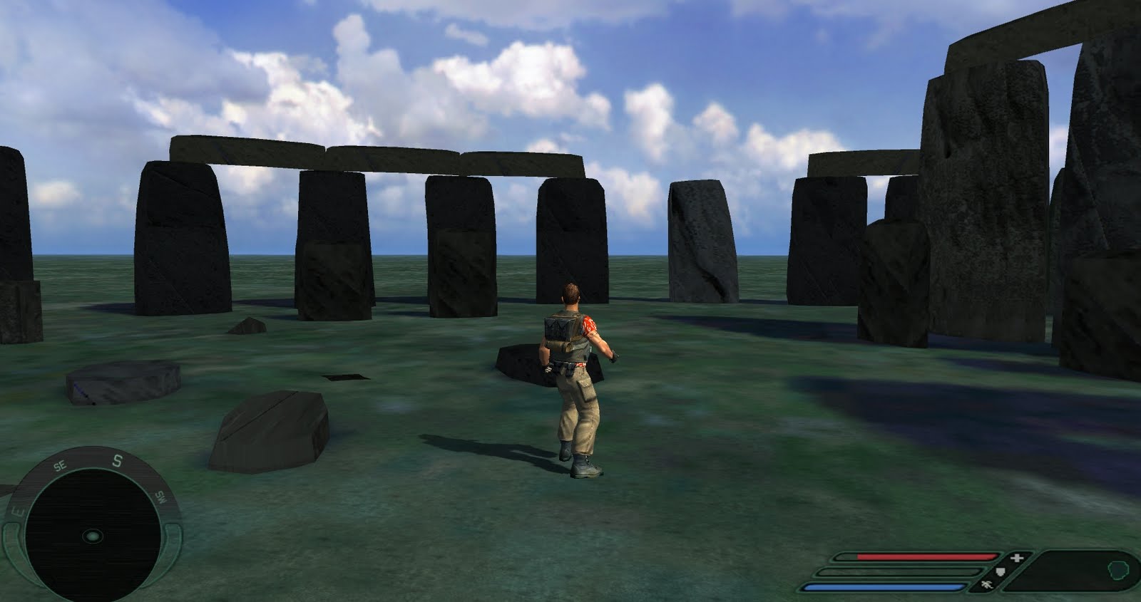 Second Site: Stonehenge Quick Render