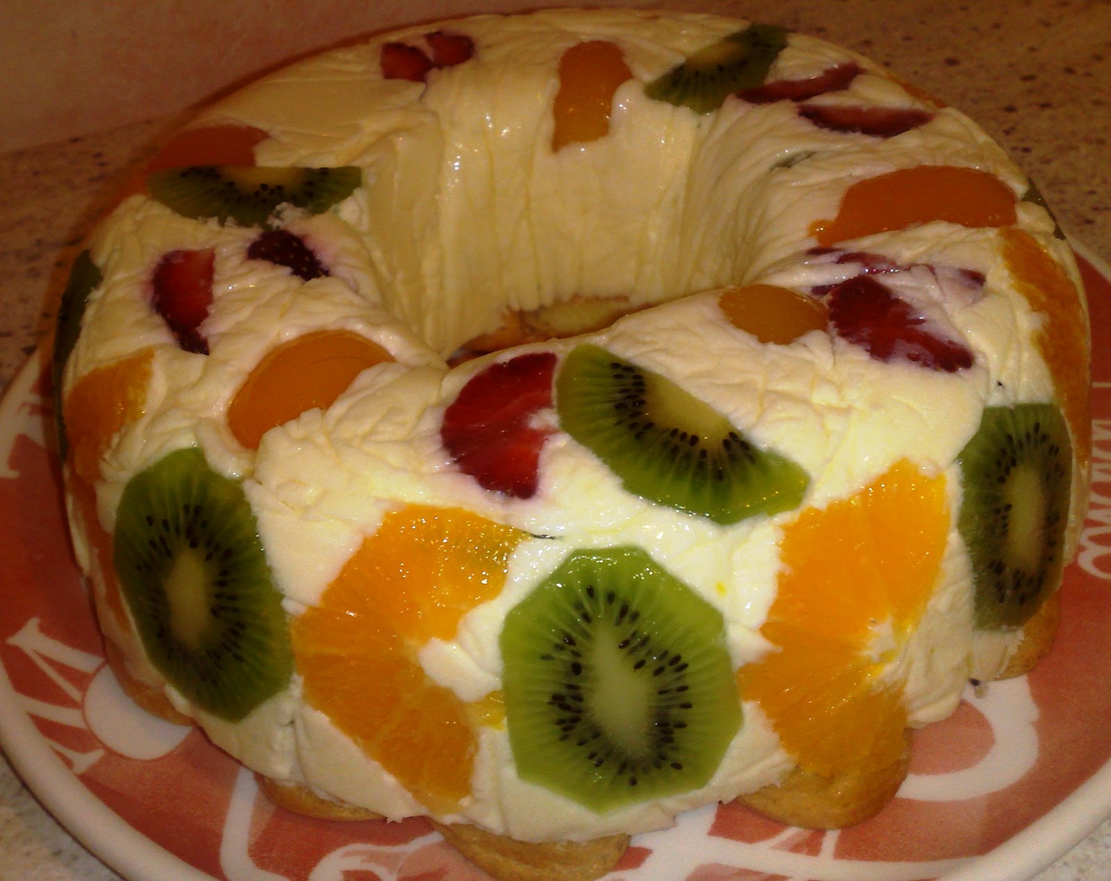 adamarg's blog: Tort Diplomat cu fructe