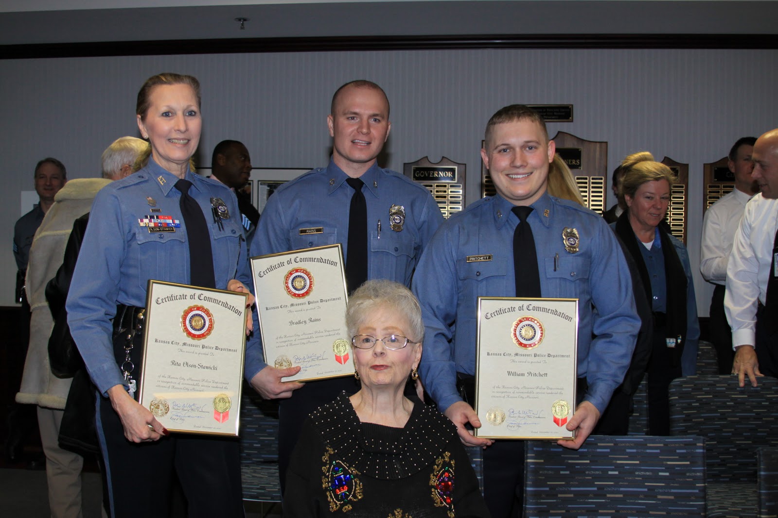 KCPD Chief: Officers, dispatchers, recognized for helping elderly ...