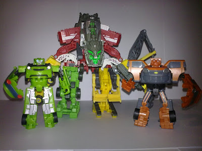 Mega Prime Transformers : DEVASTATOR LEGEND CLASS