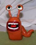 My Little Craft Room: Polymer clay slugs.