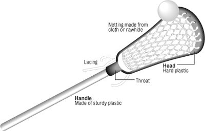 USLAX: Net & Stick Dimensions