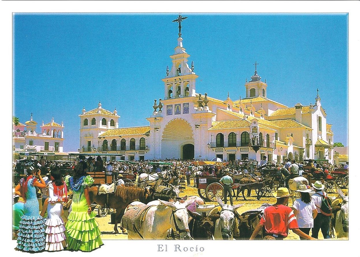 A Plethora of Postcards: El Rocio, Spain