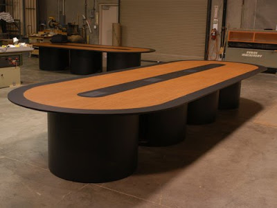 Custom Conference Tables: conference table power and data
