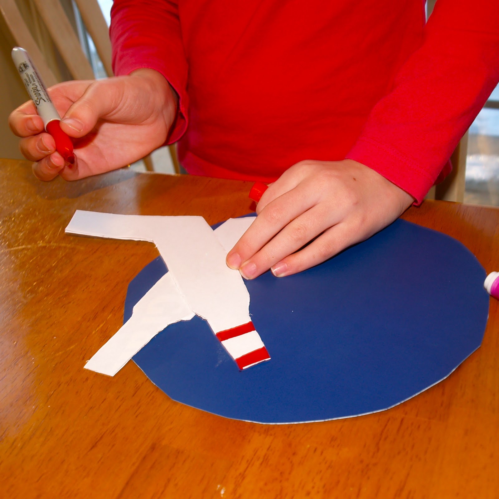 Tracey Knits is Online!: Sports Craft: Hockey Chalkboard