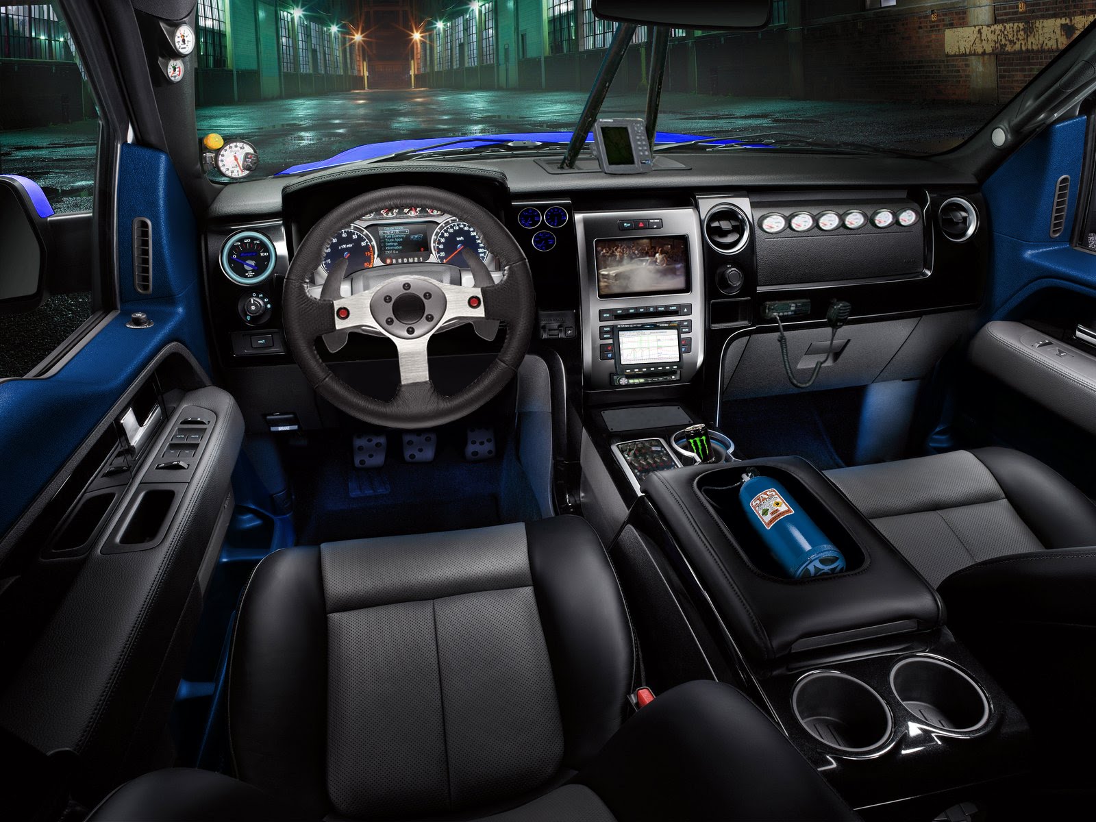 Al3xXx Design: Ford F-150 Custom Race Interior