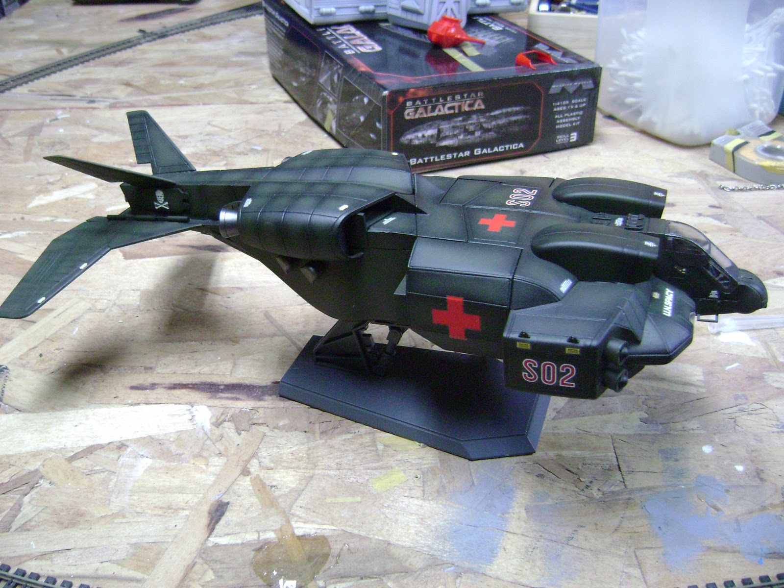 gundam/sci-fi model kit: 1/72 Aliens dropship variation "medic dropship ...