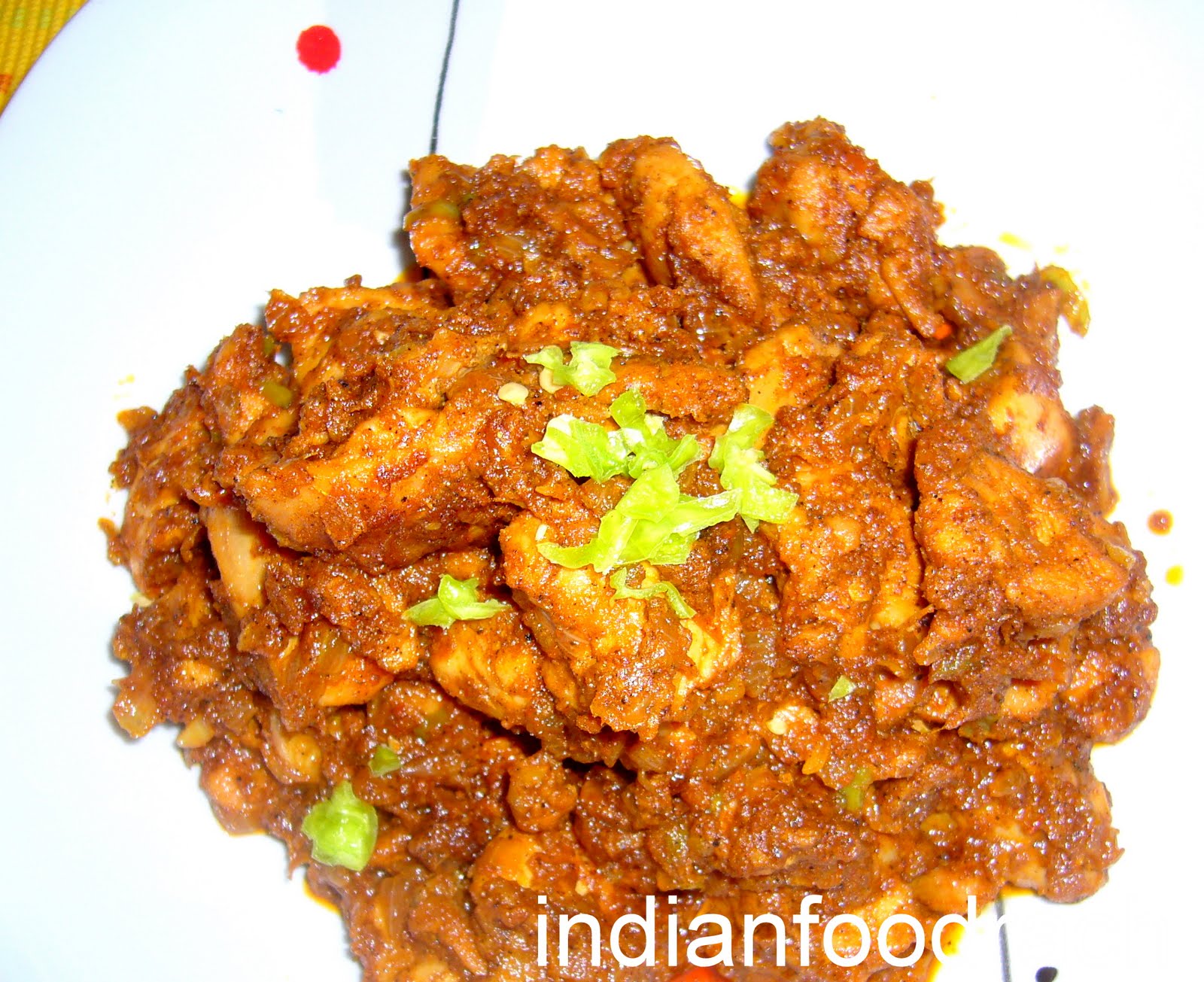 INDIAN FOOD: Shish taouk masala