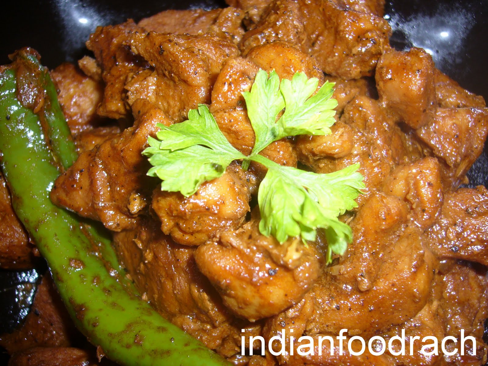 INDIAN FOOD: Ginger mutton
