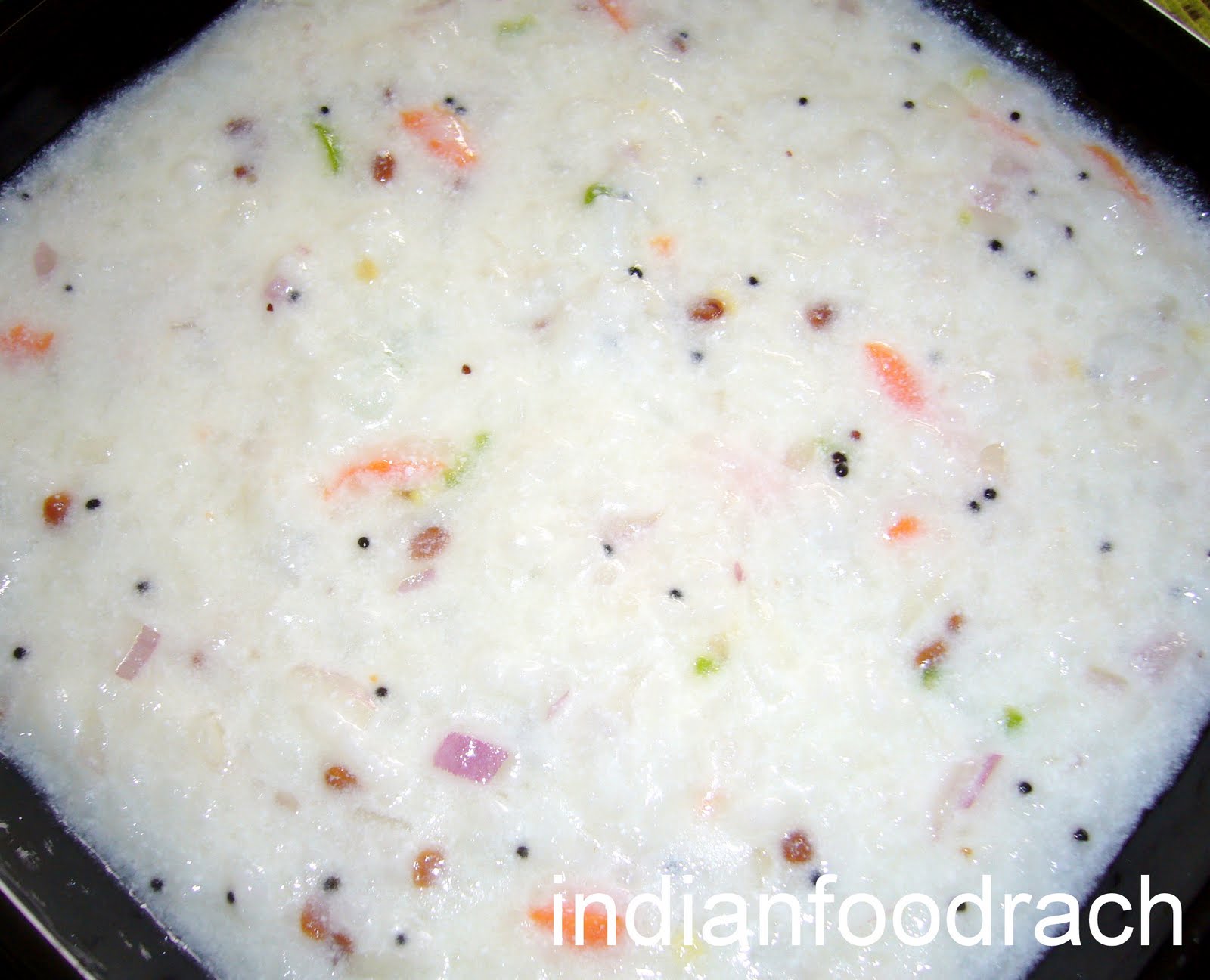 INDIAN FOOD: Curd rice ( Mosranna/Thayir sadam)