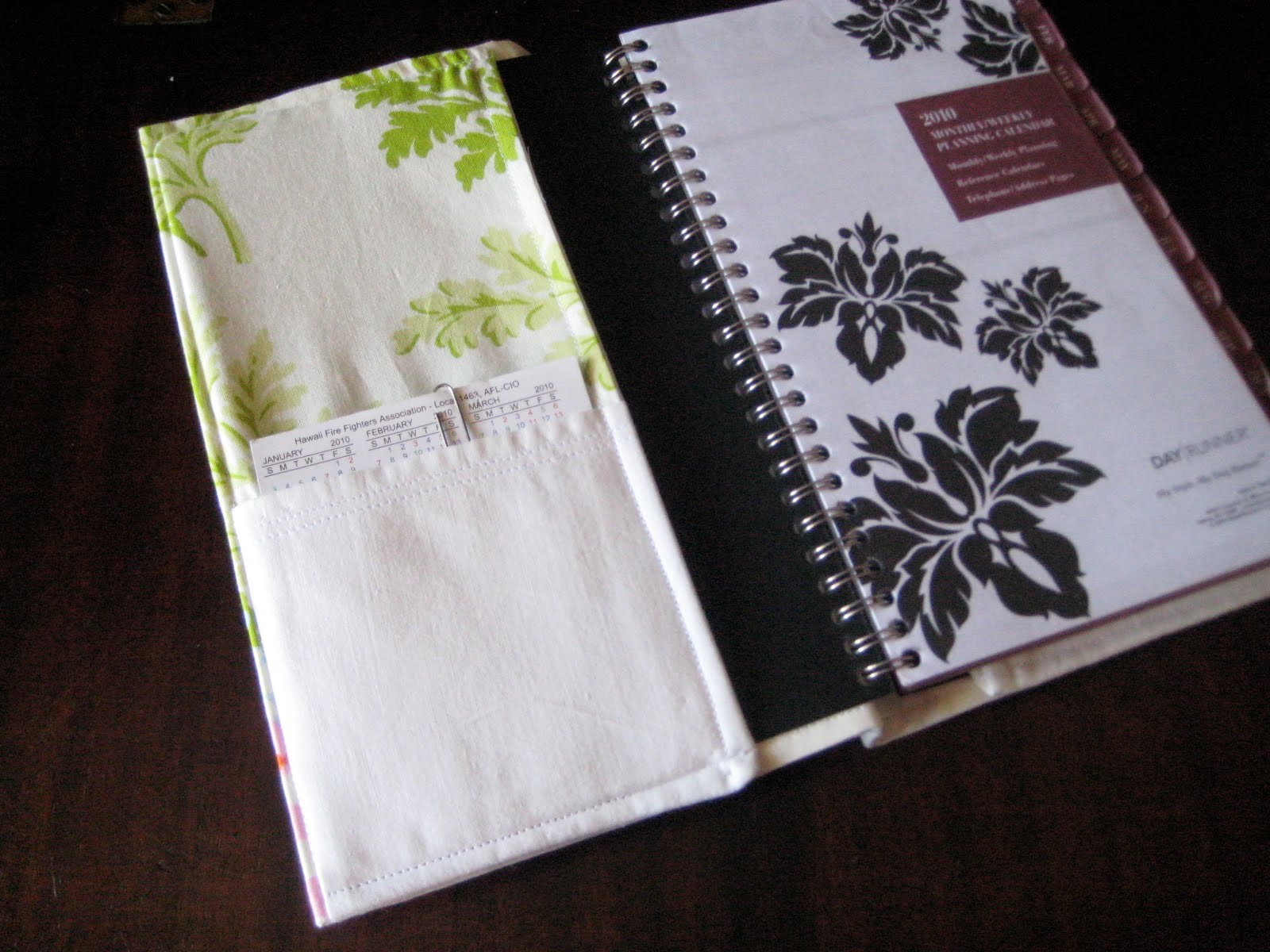 That Crafty Mrs. V: Inspired Date Book Cover