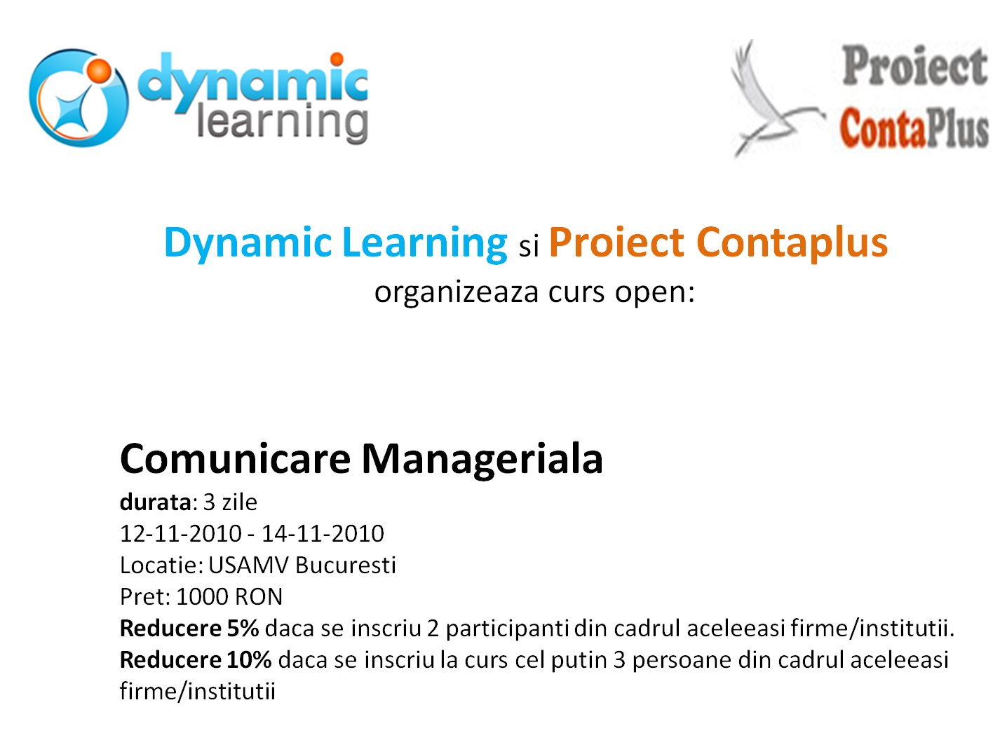 Training Iulian Penescu - Dynamic Learning