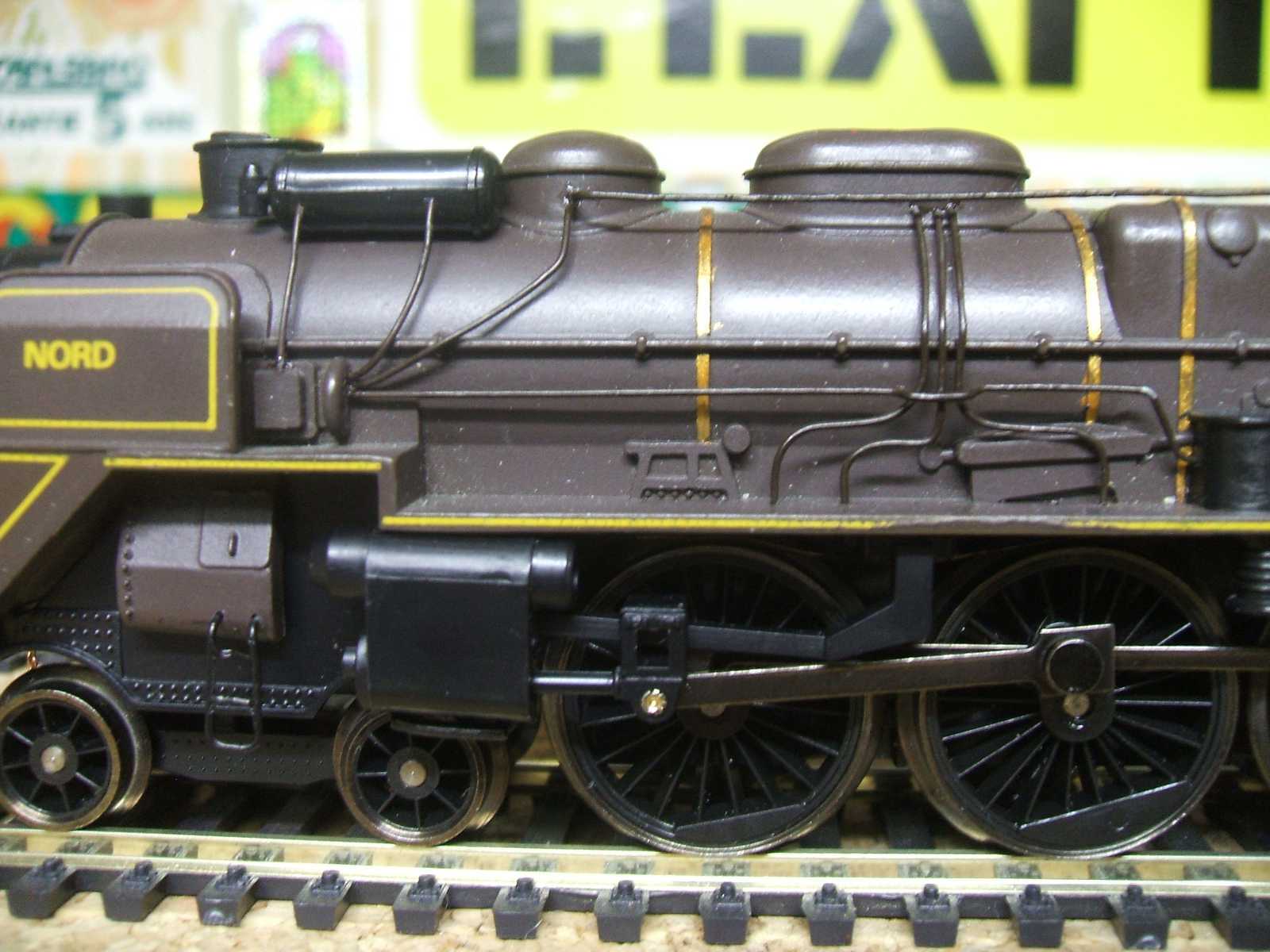 Le train d'olivier: Vapeur 3.1265 2-231C NORD Jouef