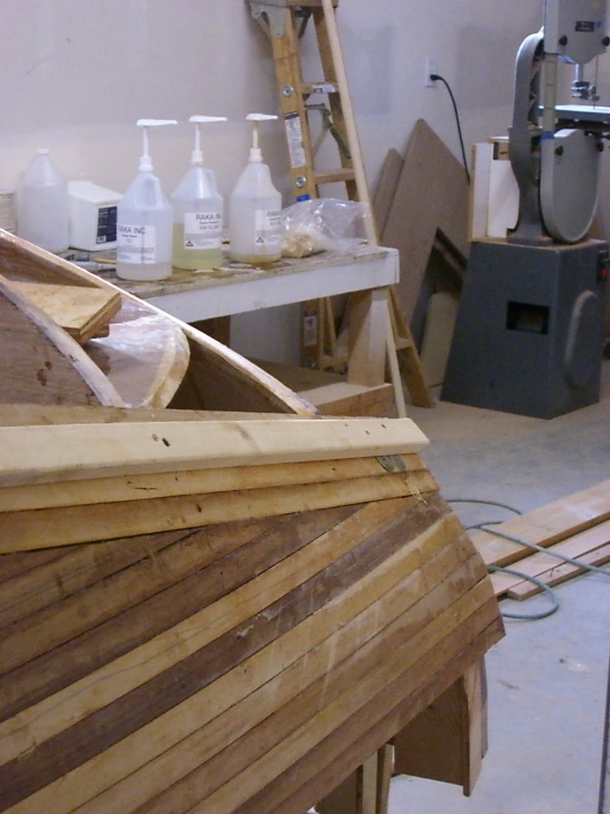 Building a NorthSea 29: The Learning Curve of Strip Planking