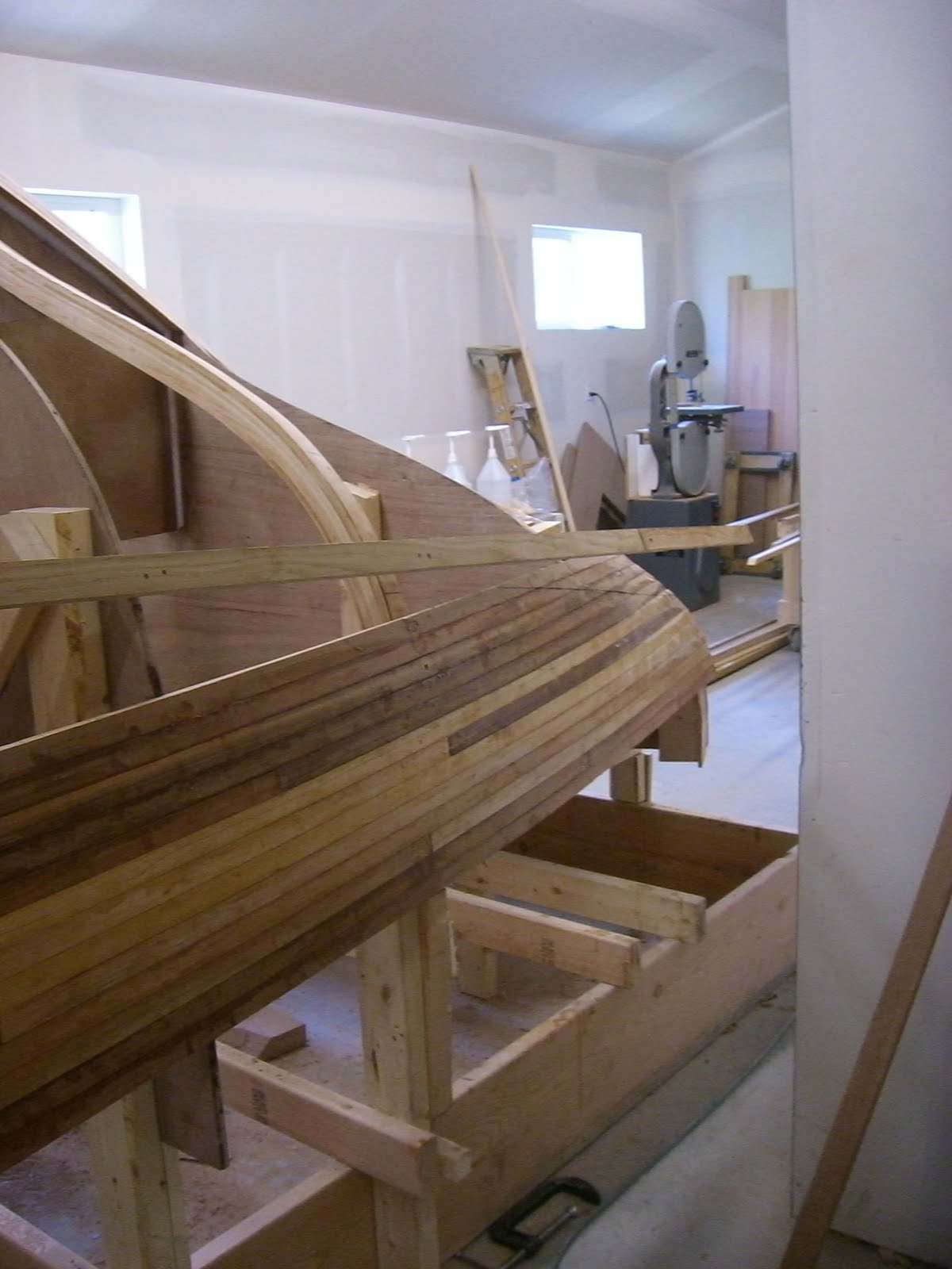 Building a NorthSea 29: The Learning Curve of Strip Planking