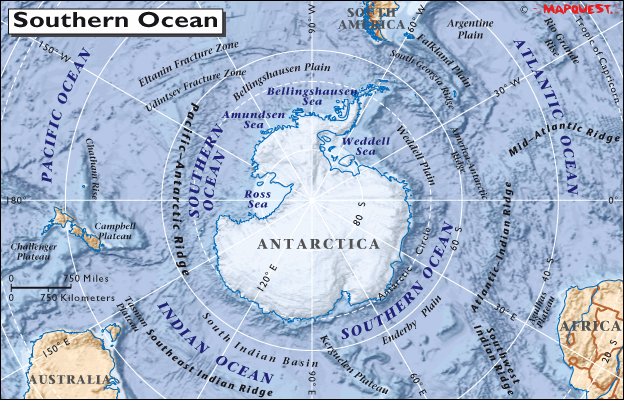 Around The Globe: Southern Ocean