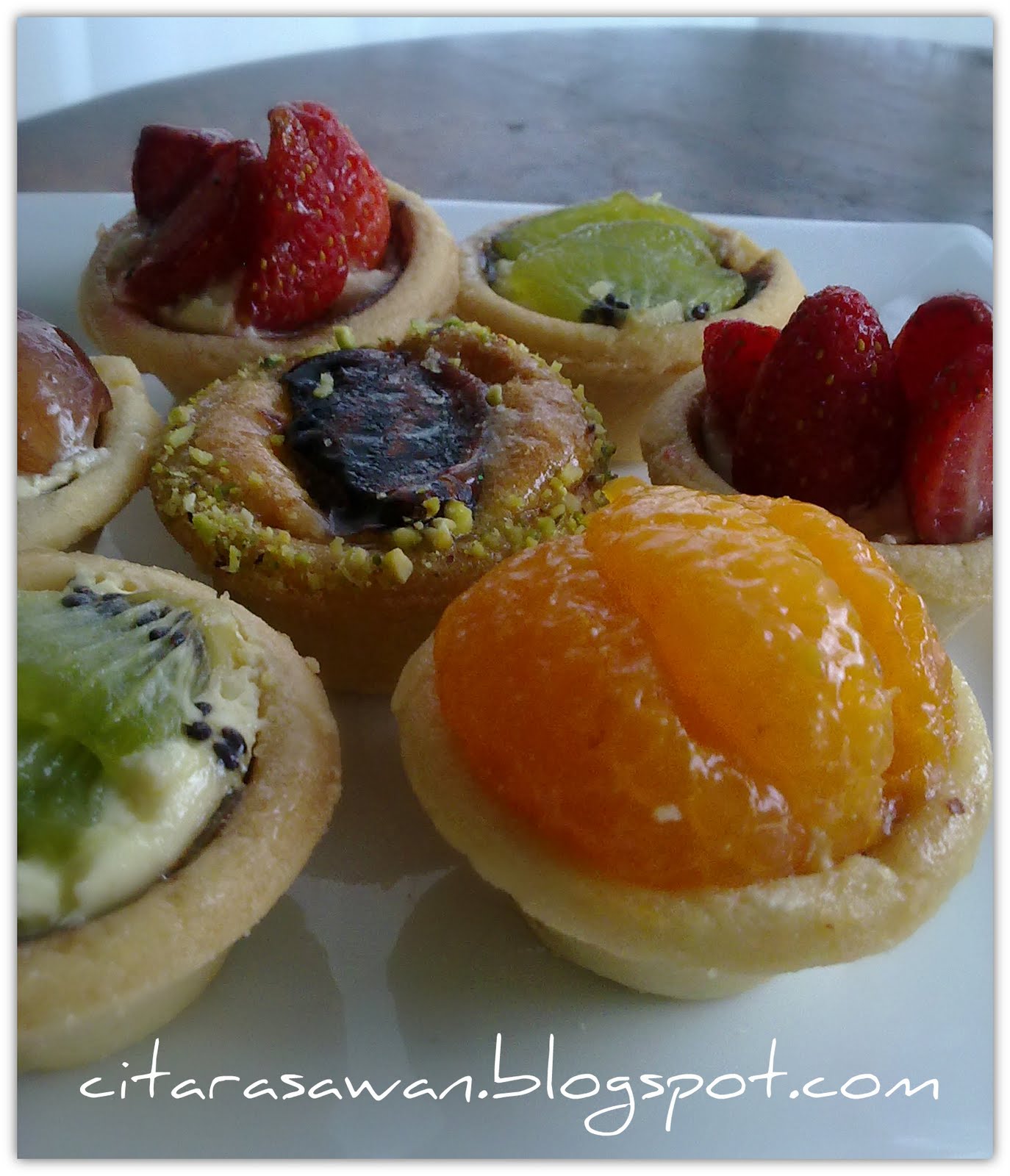 Mini Fruits Tartlet / Tart Mini Buah-buahan ~ Must Read!