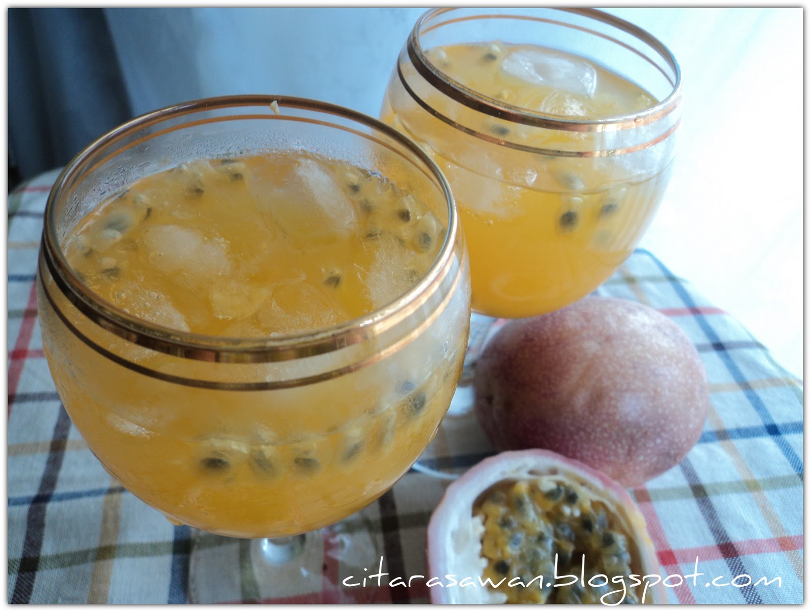 Jus Markisa / Passion Fruits Juice ~ Resepi Terbaik