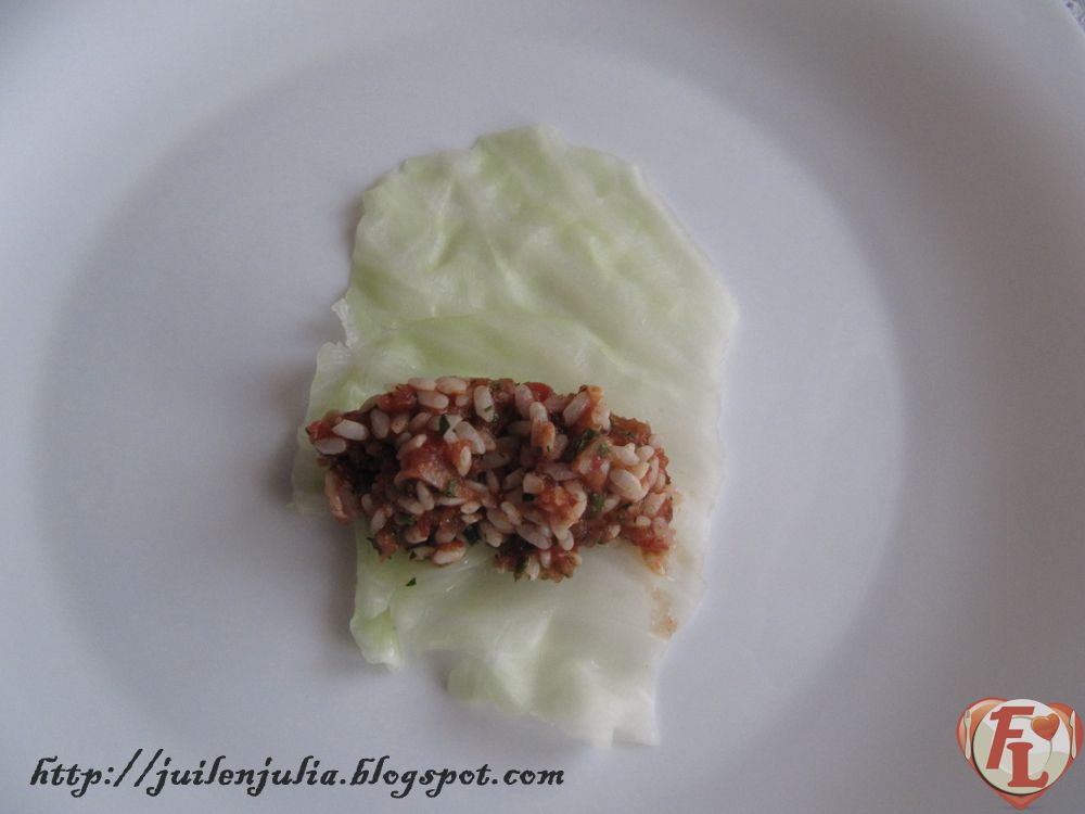 Egyptian "Mahshy" (Stuffed Grape Leaves & Cabbage)