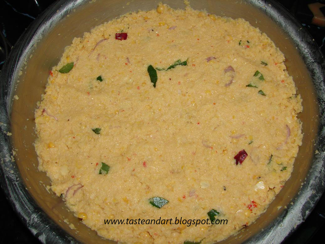 Taste and Art: Parippu Vada