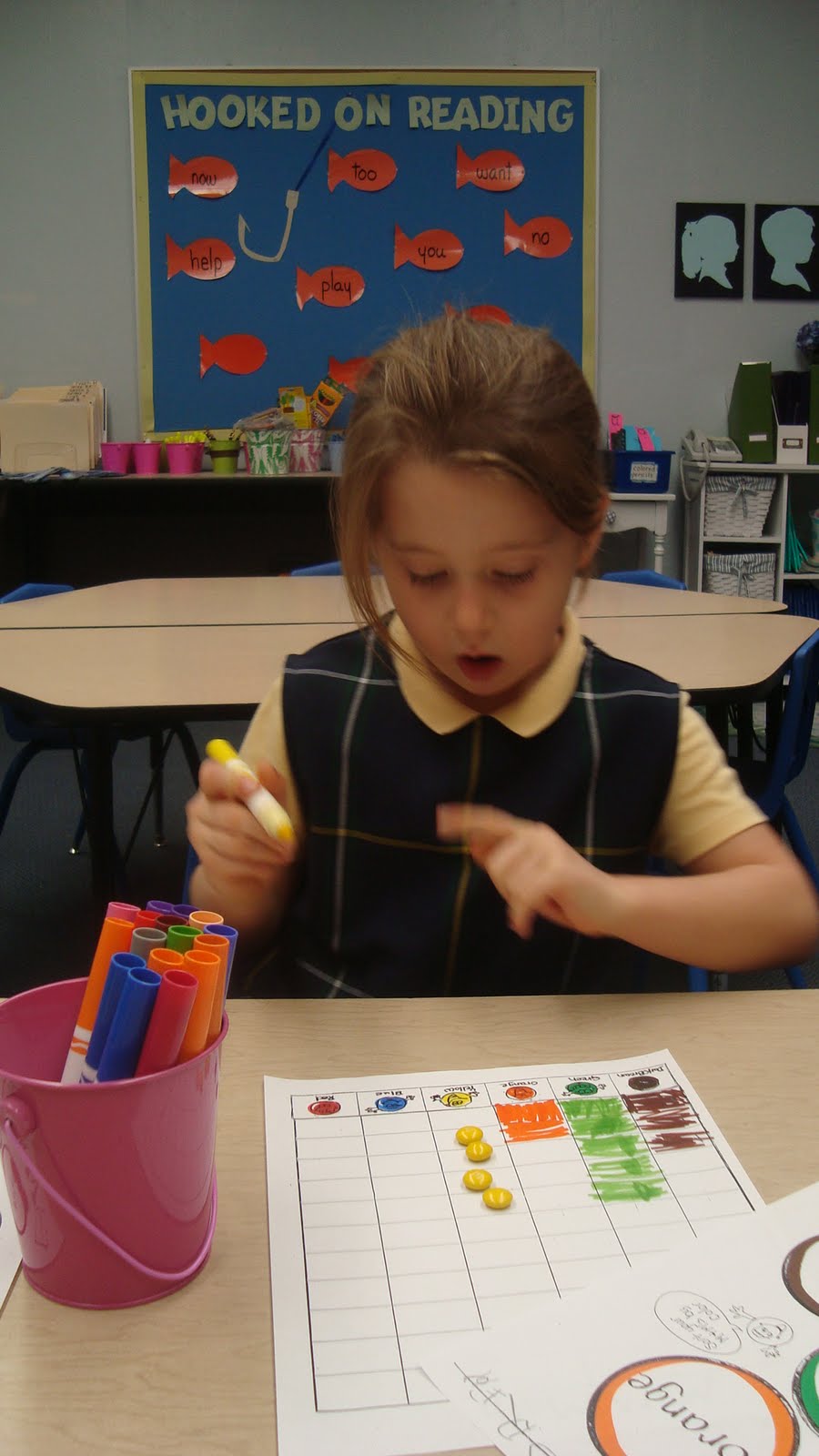 Ms. Clark: Graphing M&M's