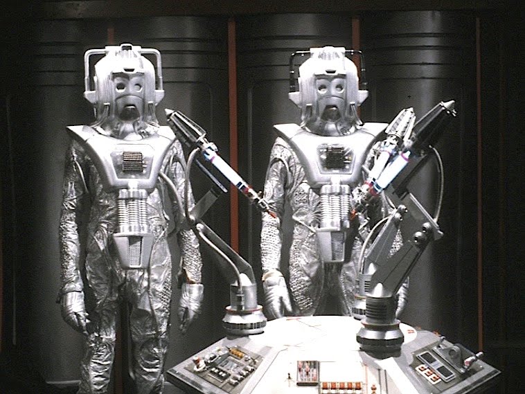 An OG Cyberman from the MoPop museum in Seattle : r/doctorwho