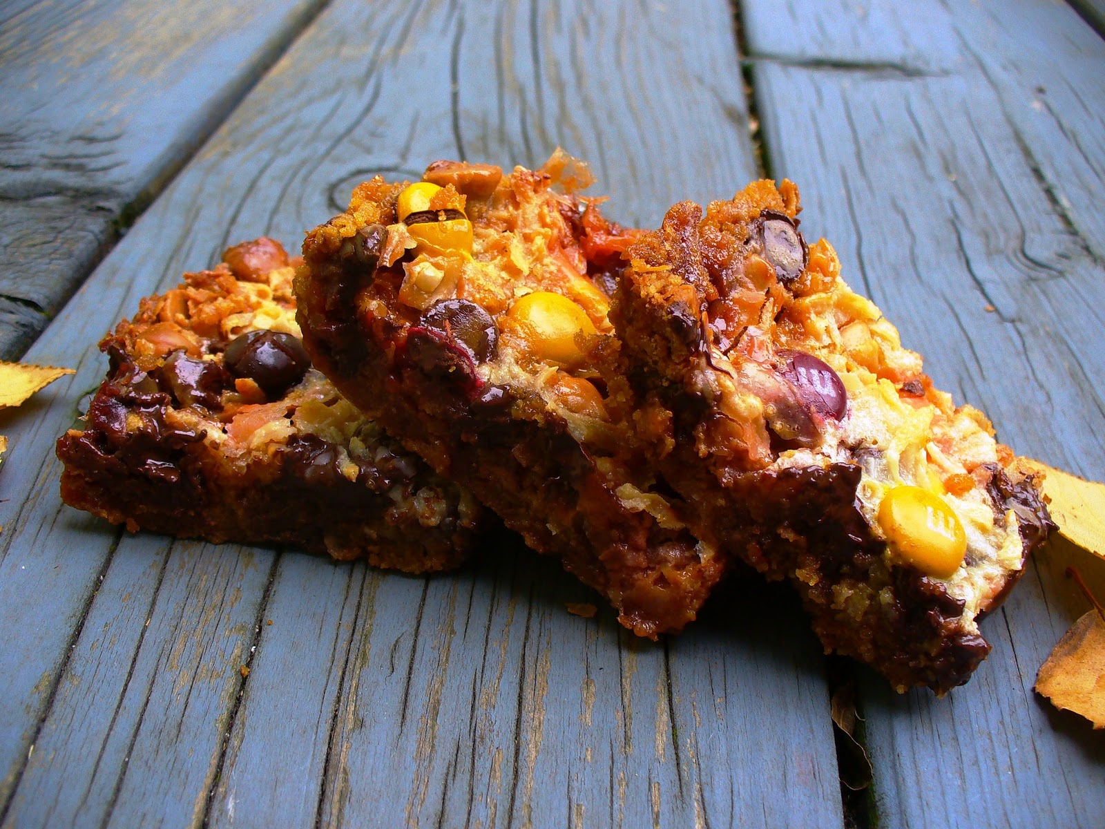 Leenee's Sweetest Delights: Happy Fall! Seven Layer Magic Cookie Bars