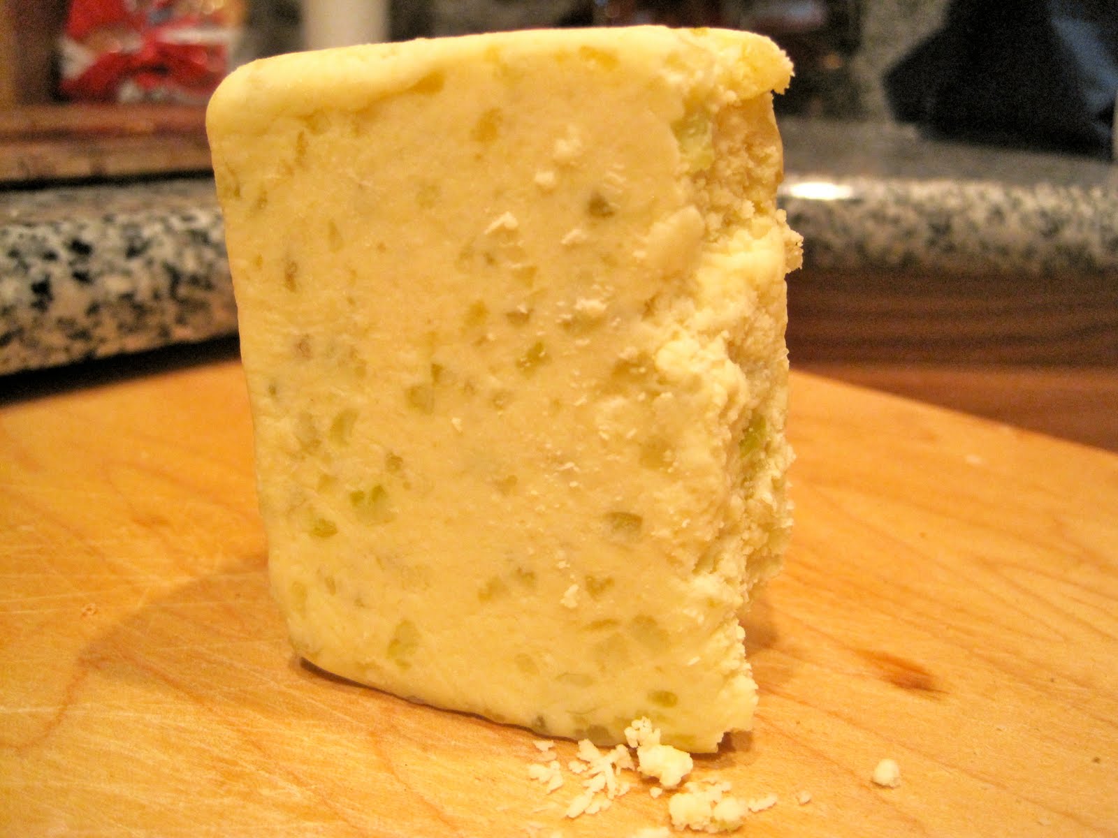 A Scrumptious aFare: White Stilton with Lemon Peel