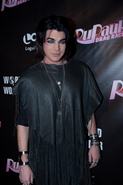 AdamBertDaily Blog: Adam at RuPaul's Drag Race Premier