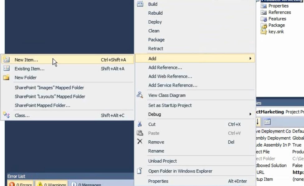 Dig SharePoint: How To Add Custom aspx Page in Sharepoint 2010