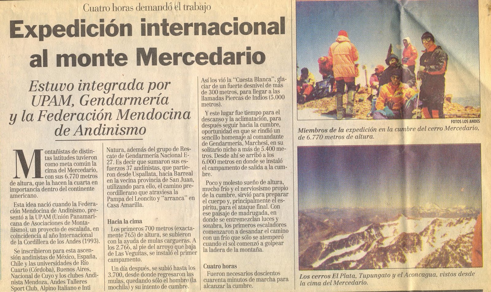 Jaime Suárez - Cerros americanos -: MERCEDARIO