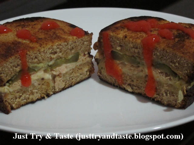 Sandwich Roti Gandum Isi Tuna | Just Try & Taste