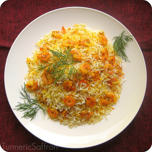 Turmeric & Saffron: Maygoo Polow-Khuzestani - Southern Iranian Spicy ...