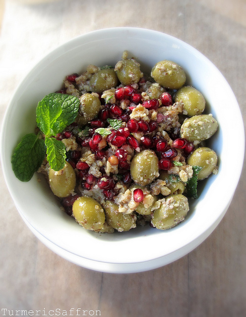 Turmeric & Saffron: Zeytoon Parvardeh-Persian Olive, Pomegranate and ...