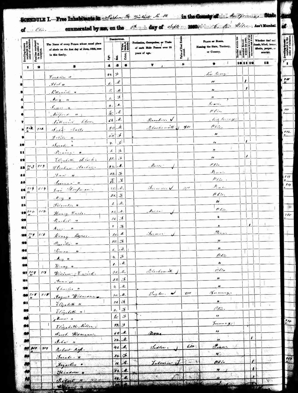 Wives of Dr. Ezekiel Cooper Chew: Caroline | TJL Genes : Preserving Our ...