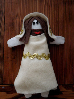 School Time Adventures: Clothes for felt Jesus Doll
