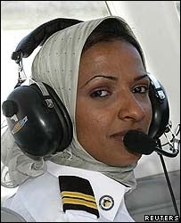 Saudi Arabia’s First Woman Pilot Hanadi Zakaria Al-Hindi Picturearabic ...