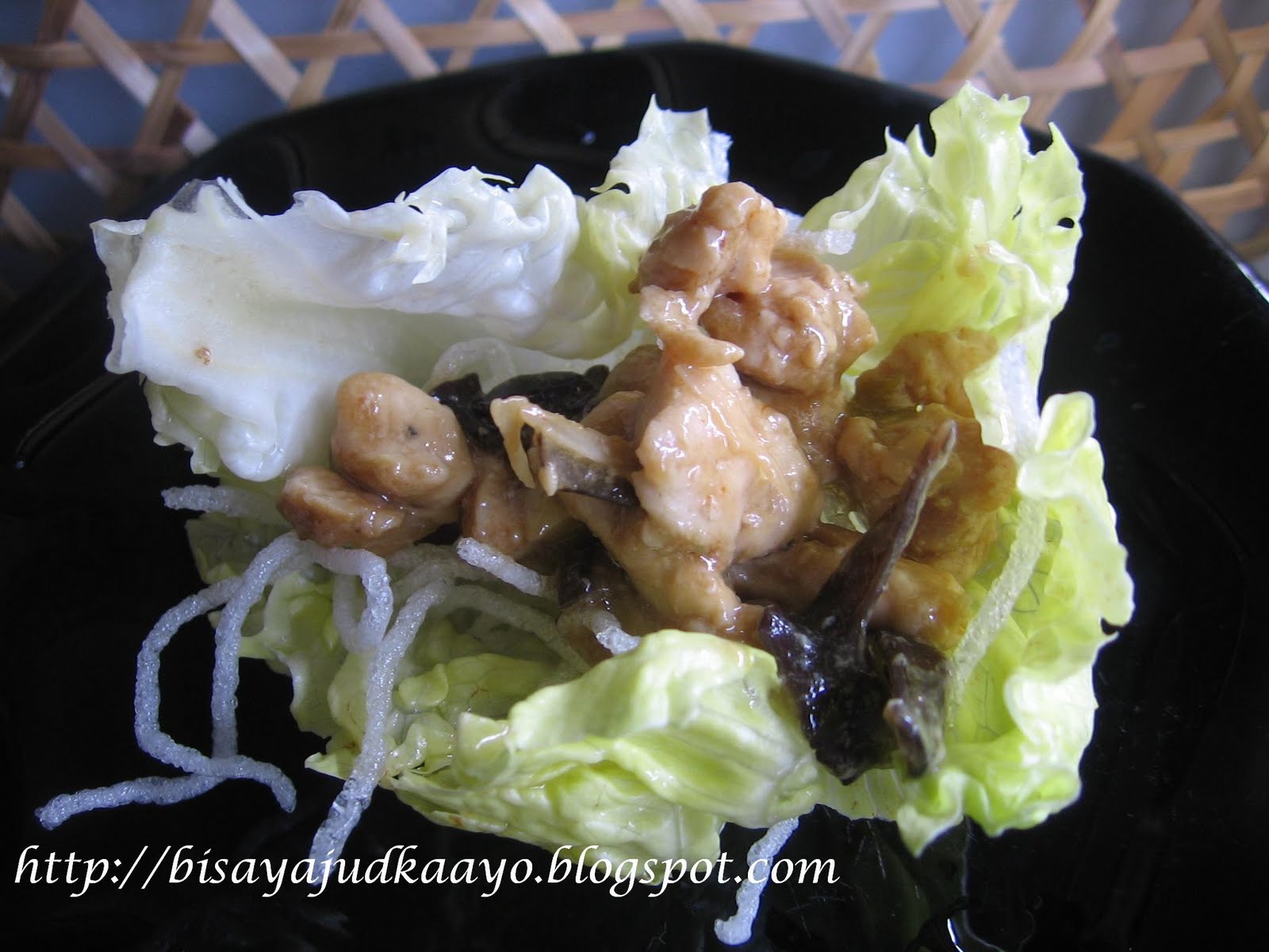 Inato lang Filipino Cuisine and More: CHICKEN LETTUCE WRAP A LA P.F ...